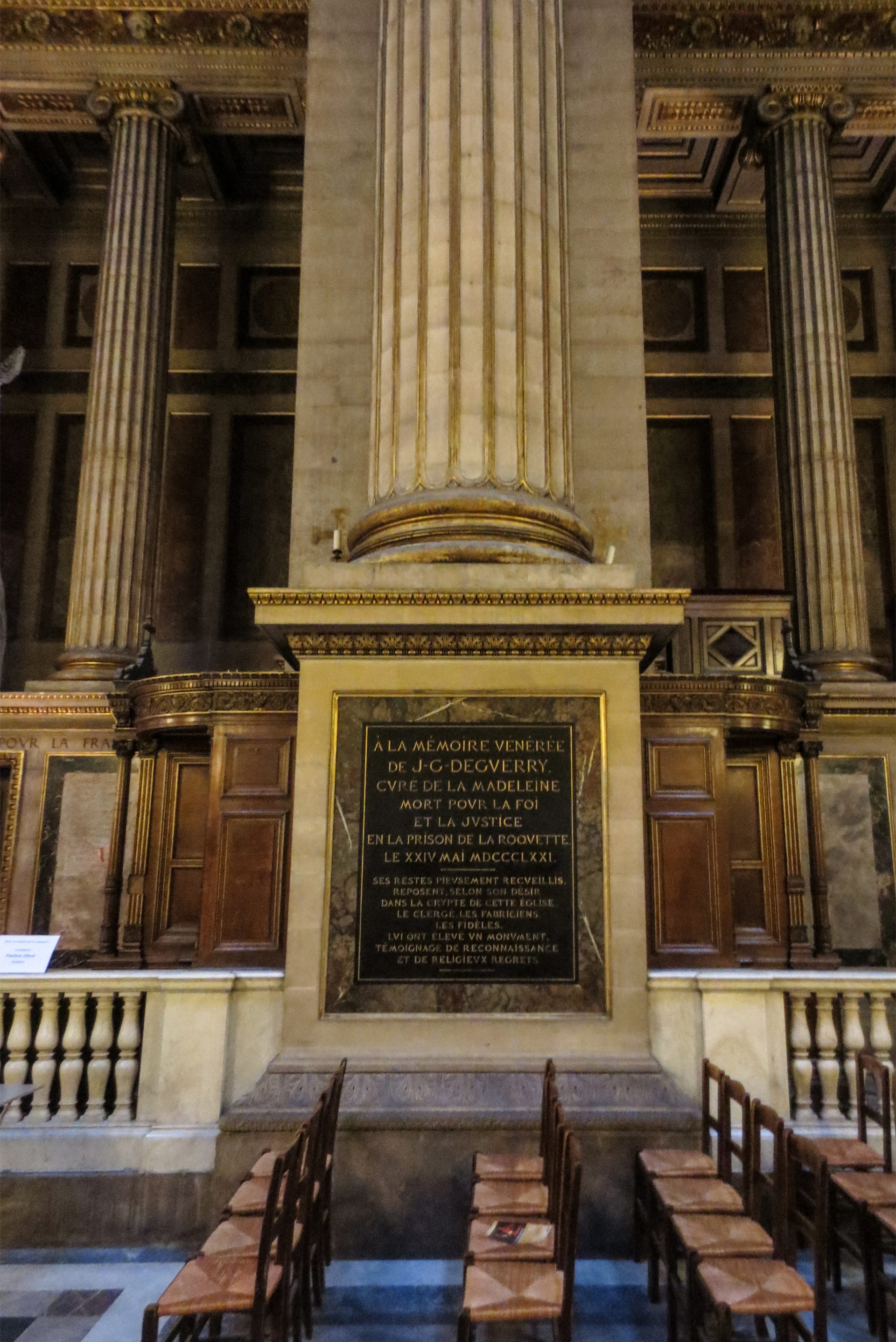 La Madeleine - Piere Vignon - París - WikiArquitectura_38 ...