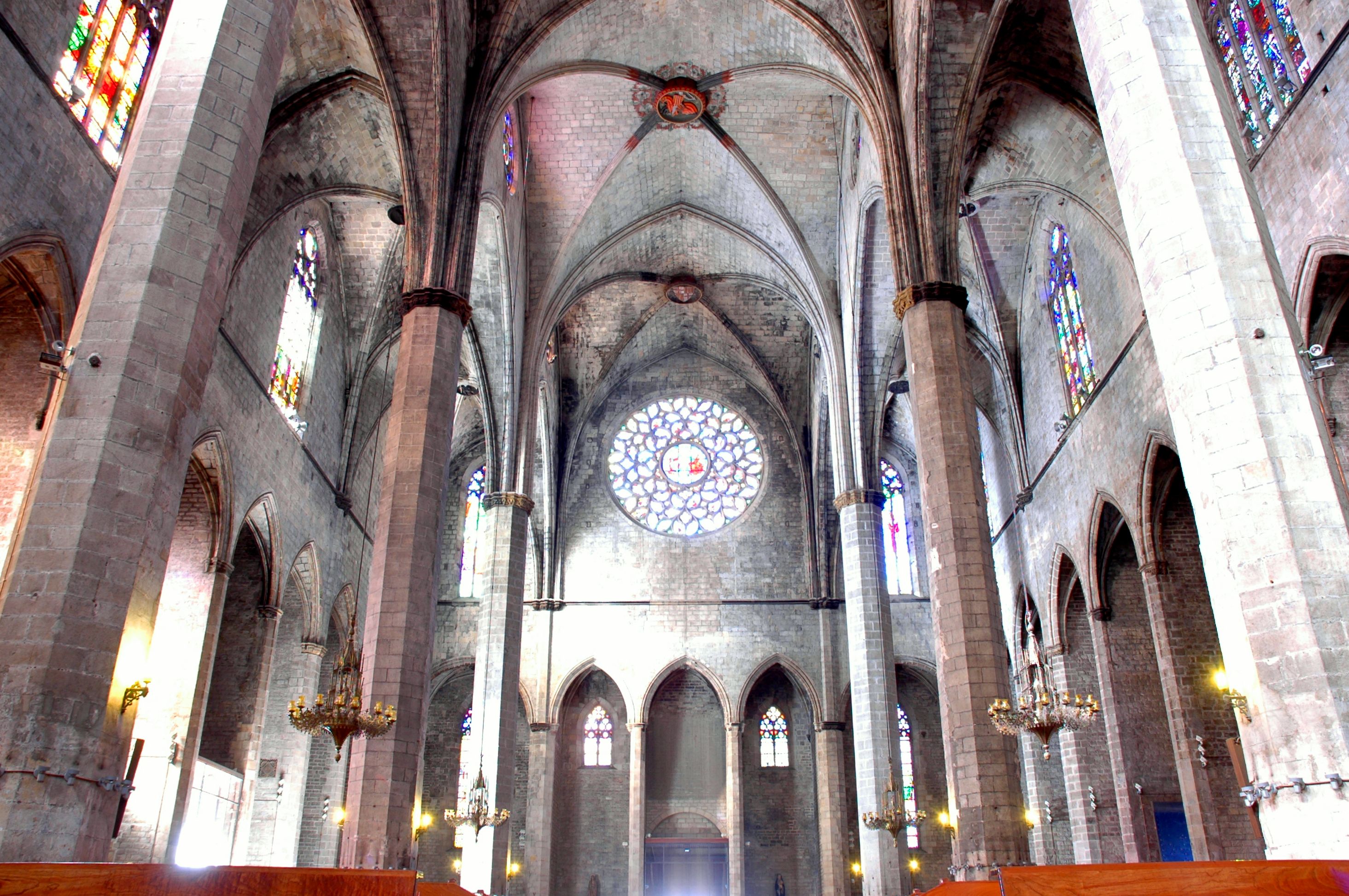 Basílica Santa María del Mar - Ficha, Fotos y Planos - WikiArquitectura