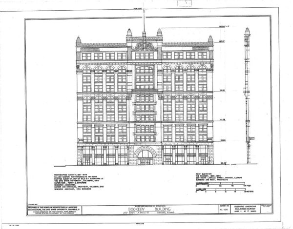 The Rookery Drawings - Chicago (7) - WikiArquitectura