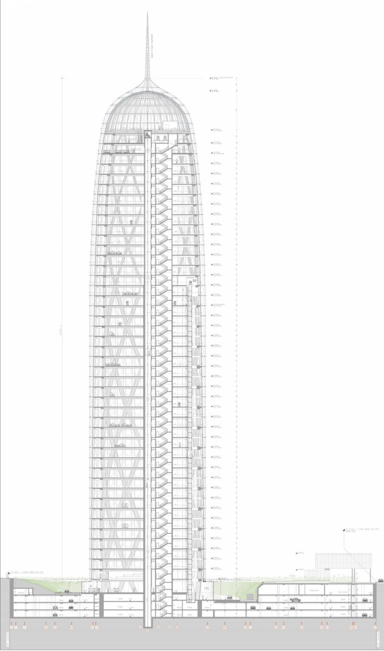 doha tower sec - WikiArquitectura