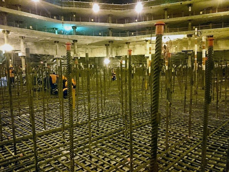 LAKHTA CENTER constr 1 - WikiArquitectura